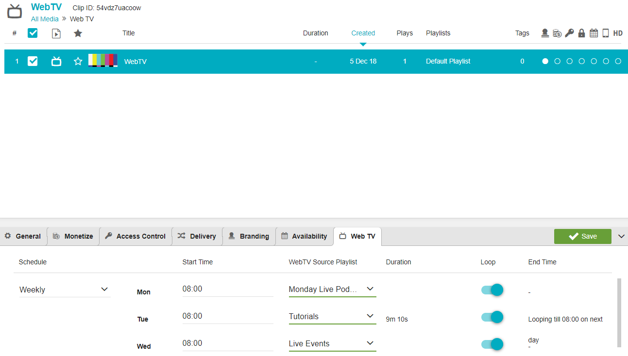 Meet The New Sleek Player Advanced TV Scheduler